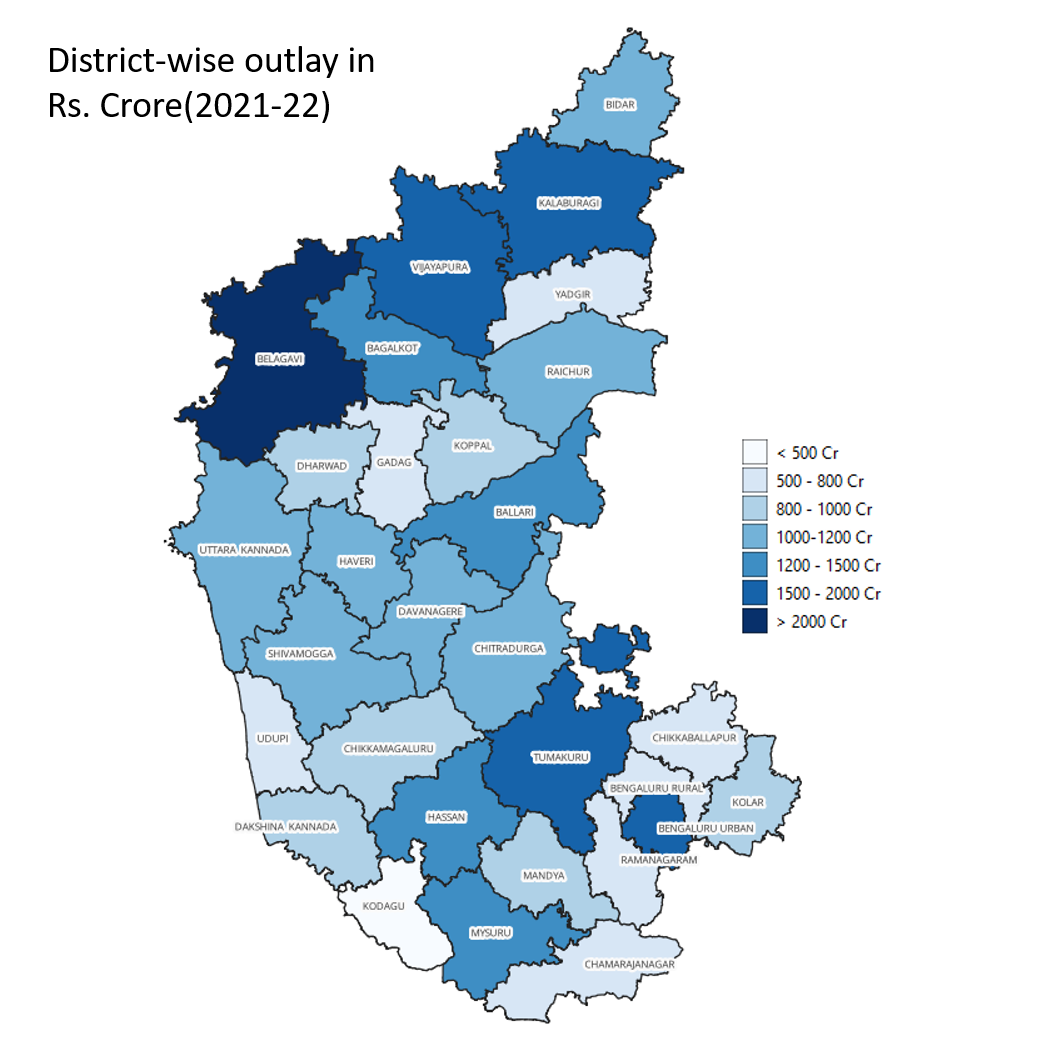 Economic Survey of Karnataka 2021-22 in Maps - OpenCity