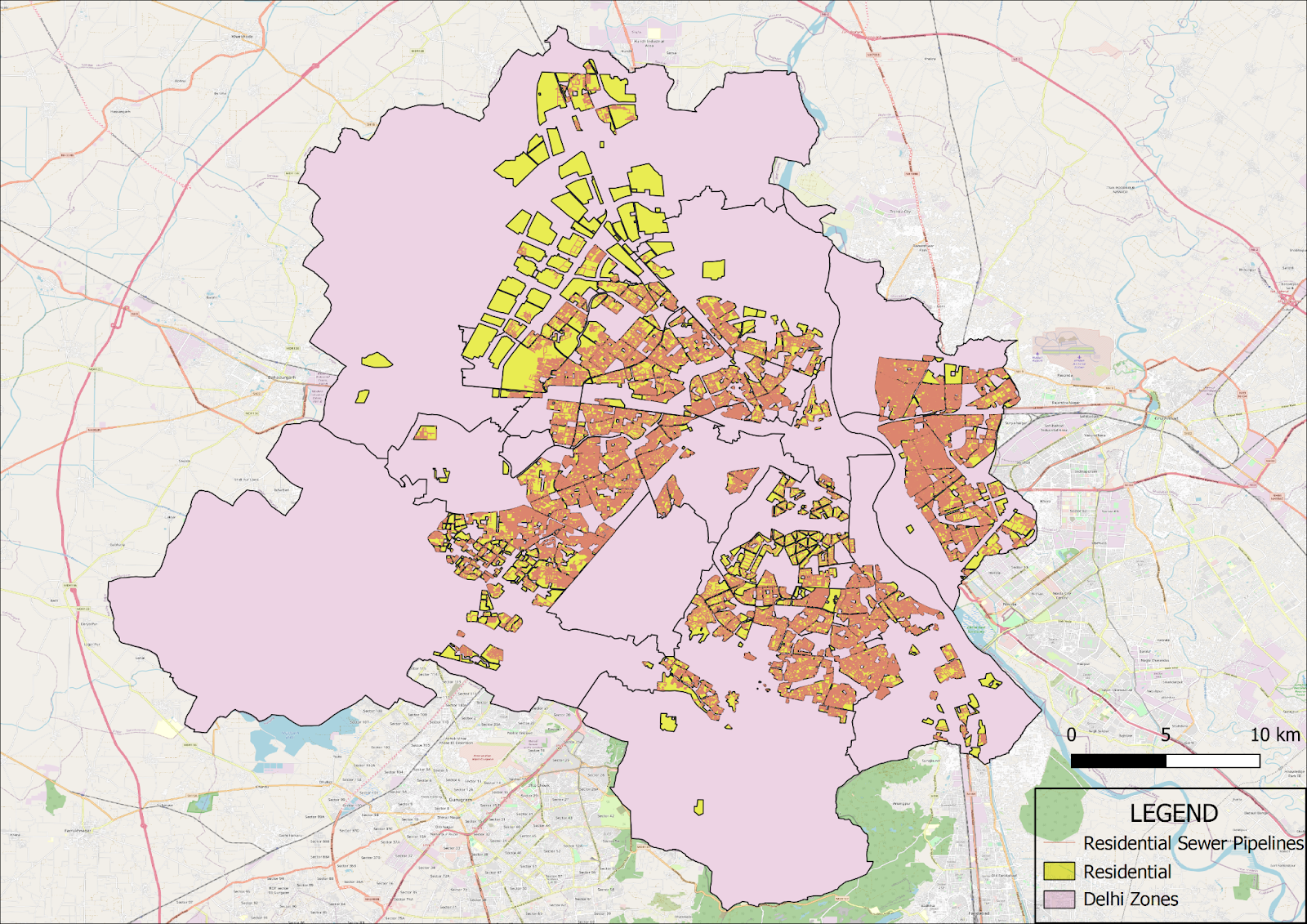 Delhi Slums - A comparative look into Physical Infrastructure - OpenCity