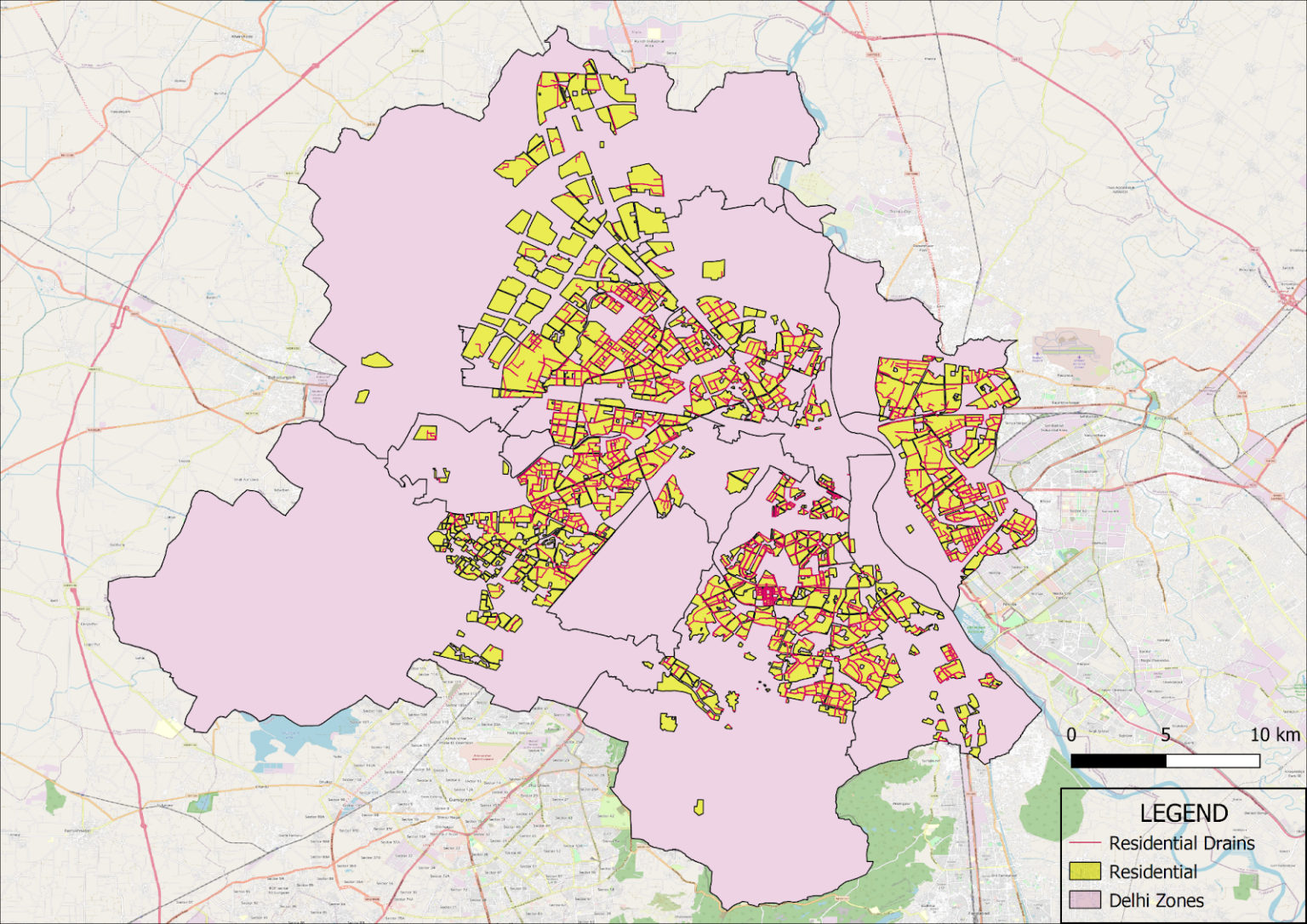 Delhi Slums - A comparative look into Physical Infrastructure - OpenCity