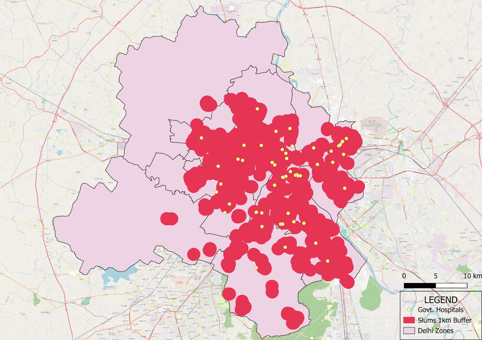 Delhi Slums - A Comparative Look at Social Infrastructure - OpenCity