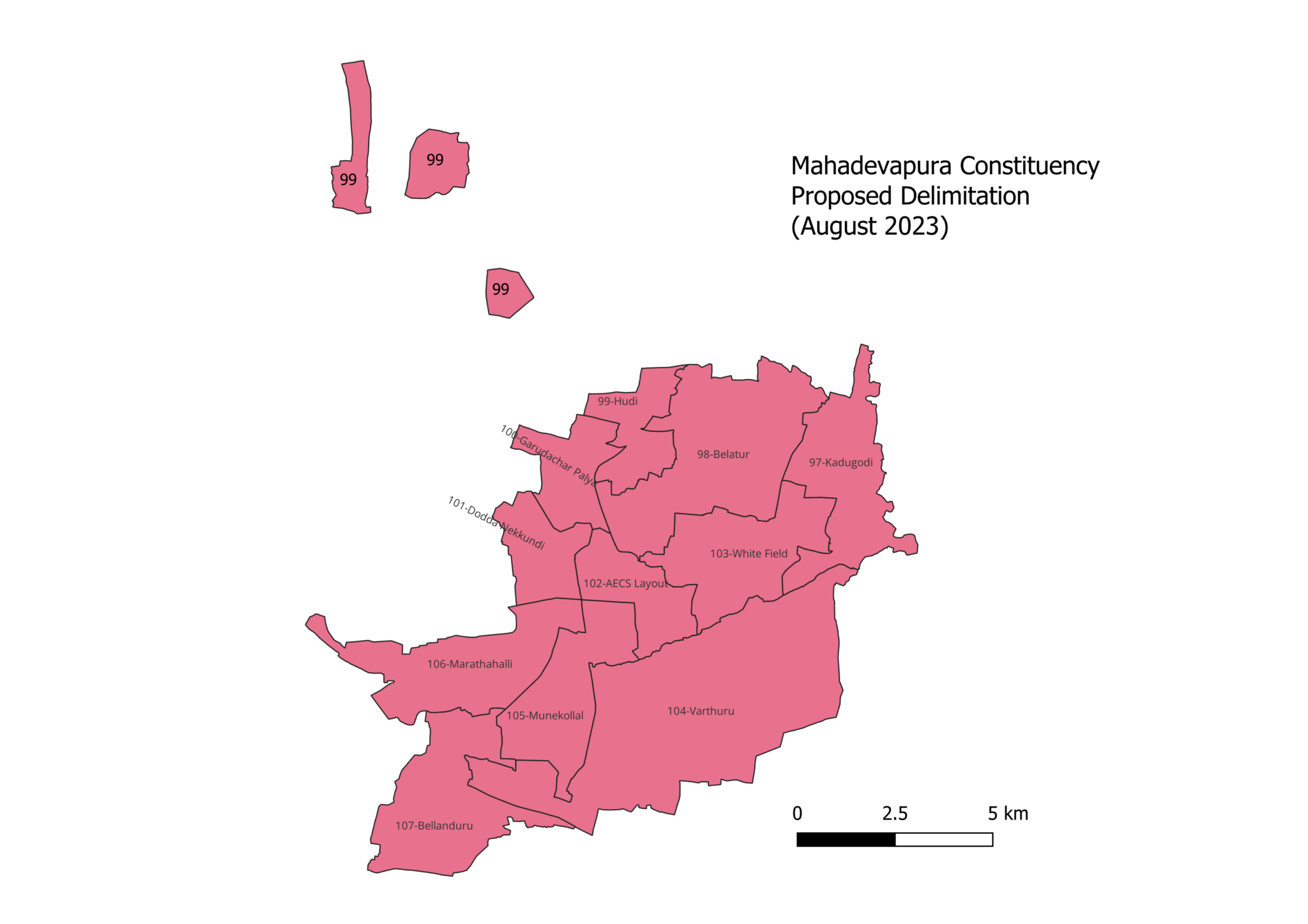Explainer: Changes in the 225 BBMP wards between the proposed and final ...