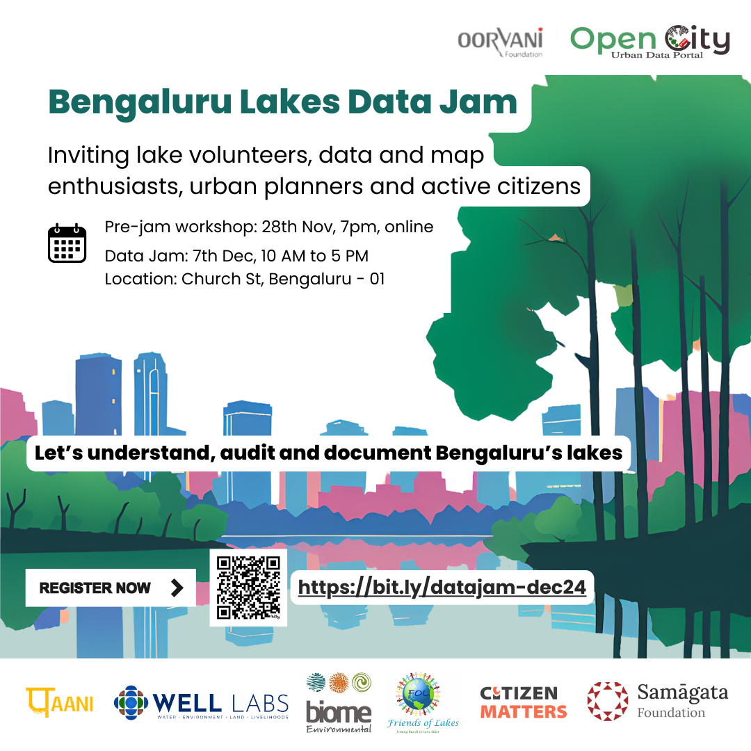 Datajam on Lakes in Bengaluru - OpenCity