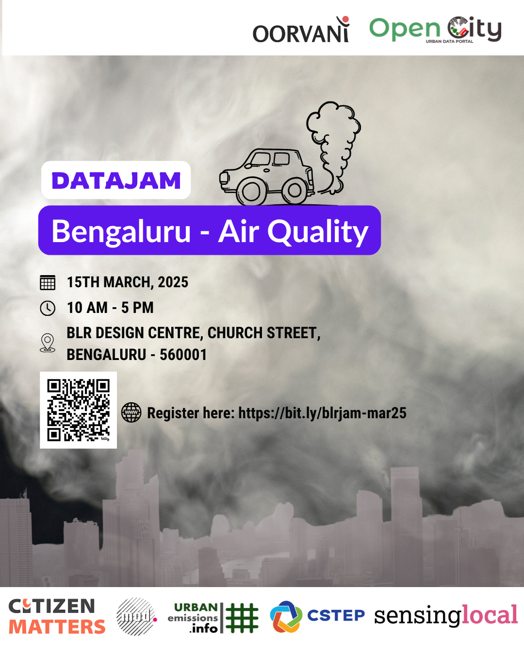 Bengaluru Air Quality Datajam - March 2025 - OpenCity